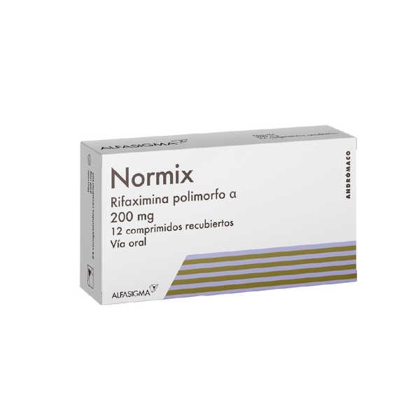 Normix 200 mg x 12 comprimidos
