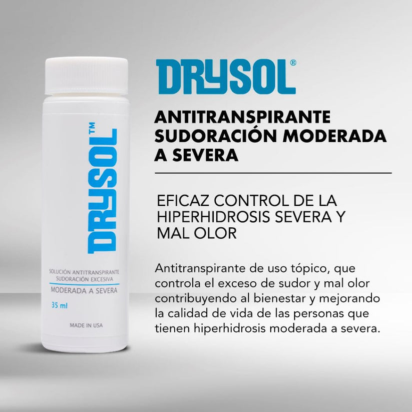 Drysol Solución Antitranspirante x 35 mL – Farmex