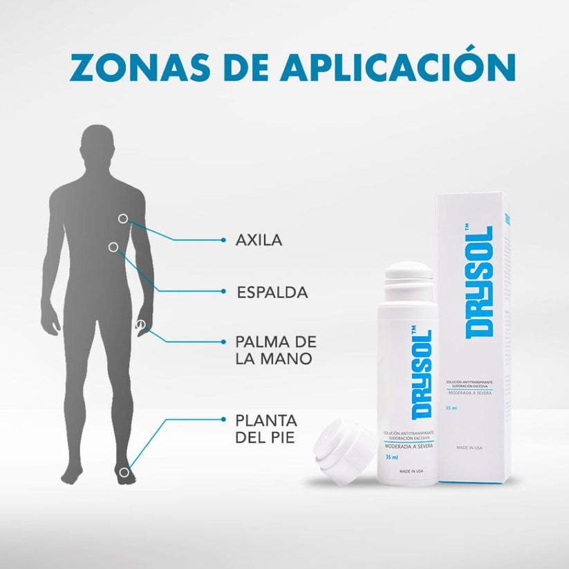 Drysol Solución Antitranspirante x 35 mL – Farmex