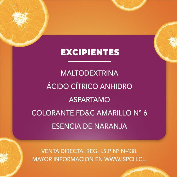 Metamucil Sabor Naranja Fibra Natural Soluble 174 g