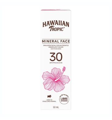Hawaiian Tropic Protector Solar Mineral Face Fps 30 50 mL