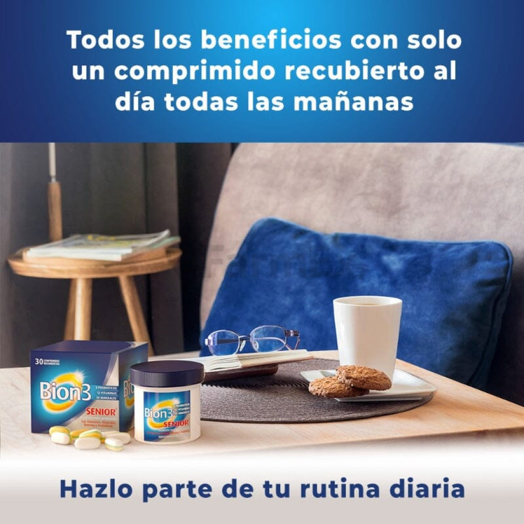 Multivitaminico Bion3 Senior por 60 Comprimidos