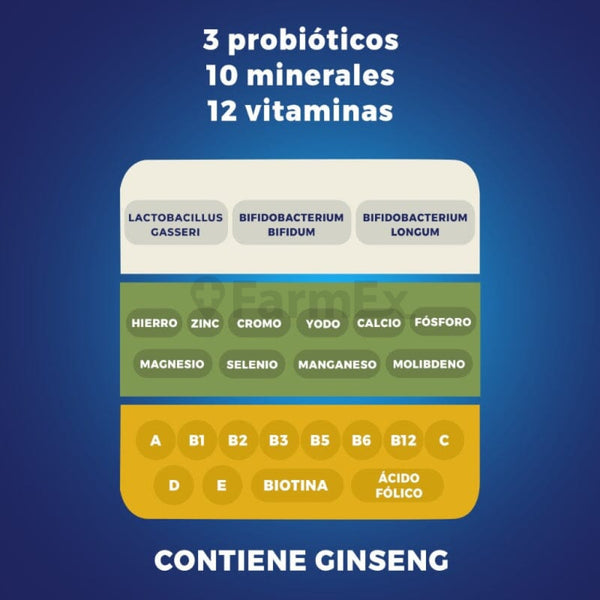 Multivitaminico Bion3 Senior por 60 Comprimidos