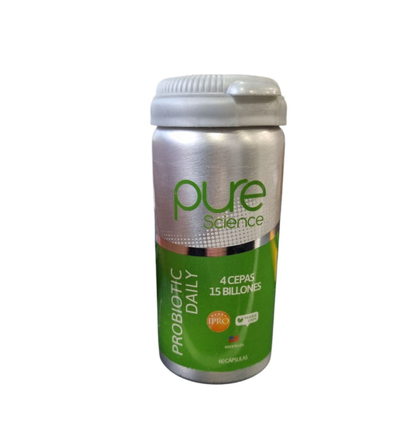 Pure Science Probiotic Daily x 60 cápsulas