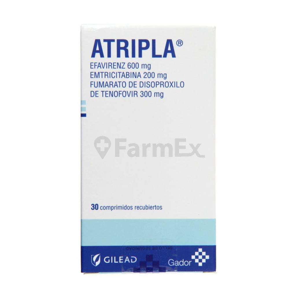 Atripla x 30 comprimidos – Farmex