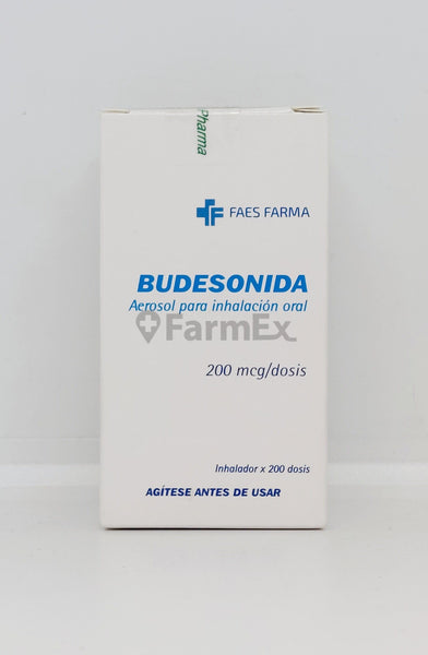 Budesonida Aerosol para Inhalación 200 mcg / dosis