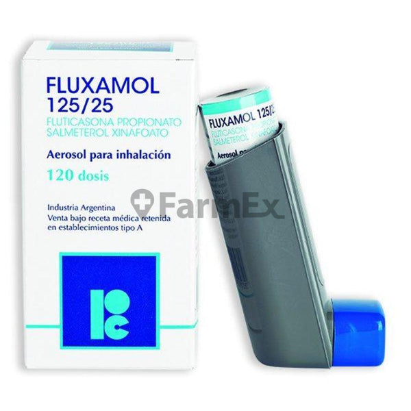Fluxamol HFA Inhalador 125 mcg - 25 mcg / dosis x 120 dosis