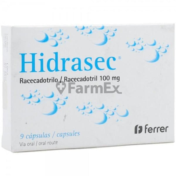 Hidrasec 100 mg x 9 cápsulas