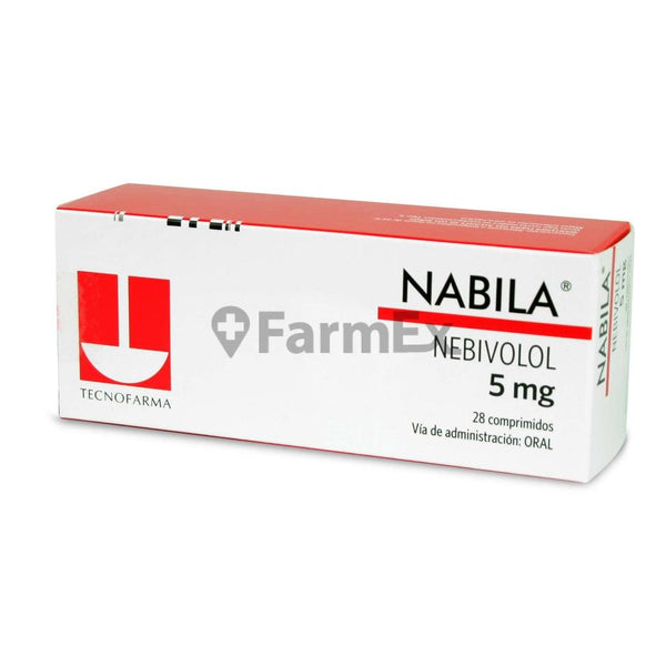 Nabila 5 mg (Nebivolol) x 28 comprimidos