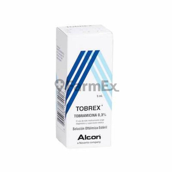 Tobrex Solución Oftálmica 0,3 % x 5 mL
